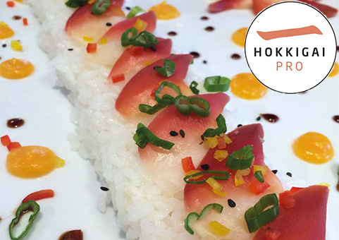 Rice Plank with Arctic Surf Clams and Sweet Potato Purée - Clearwater