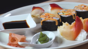 Arctic Surf Clam Sushi 3 Ways - Clearwater