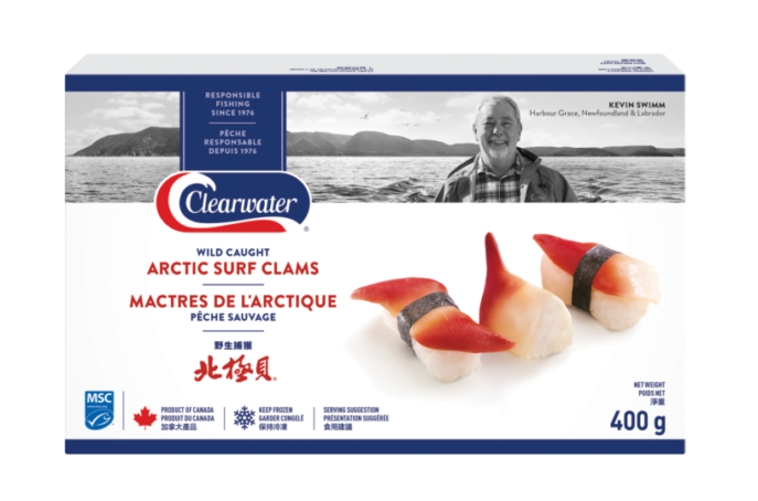 Arctic Surf Clams - Clearwater