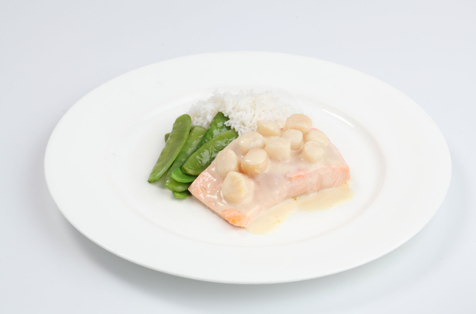 PATAGONIAN SCALLOPS IN SAUCE - GARLIC CREAM - Clearwater